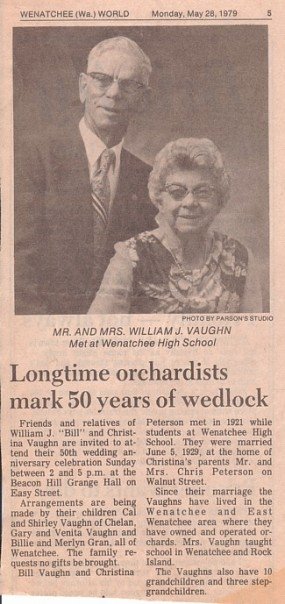 Interwoven Family: William Joseph Vaughn