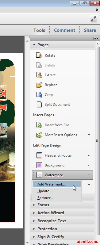 Ajoull: How to Convert PDF Text to Outlines in Adobe Acrobat X Pro