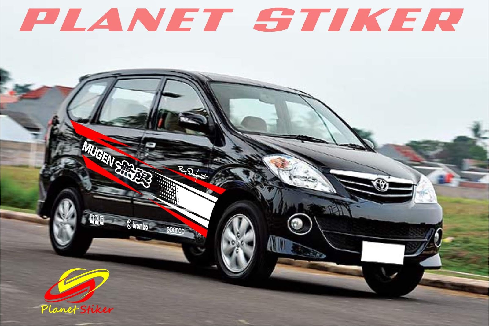 Model Motif Cutting Sticker Mobil Avanza Keren | Sobat Modifikasi