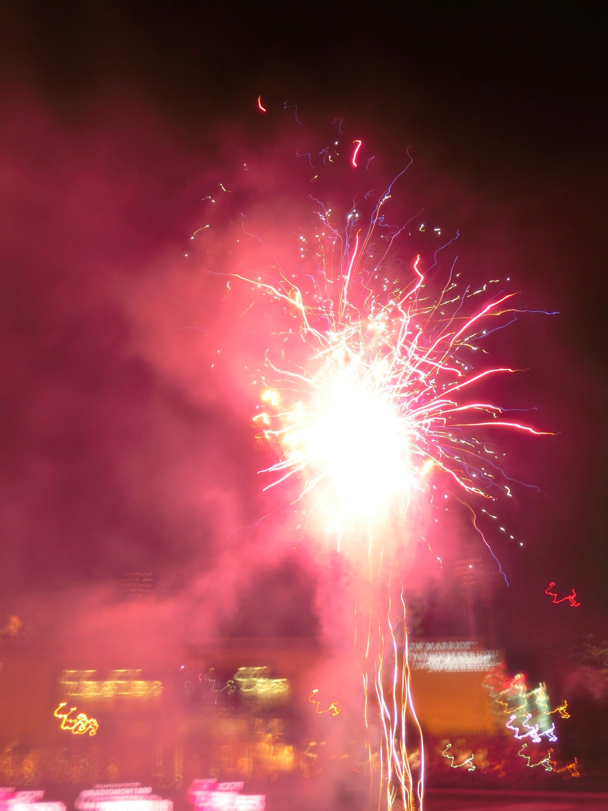 Indianapolis, IN: Indianapolis Indians Fourth of July Fireworks Show ...
