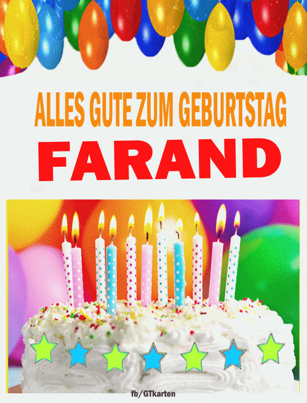 FARAND - Alles Gute Zum Geburtstag - birthday.kim/de