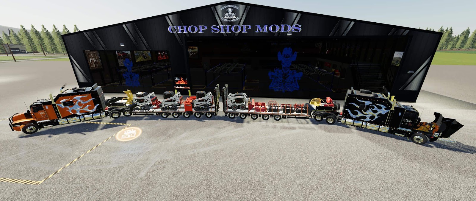 FS19 CSM Bobcat 590 Series Skid Steer Pack v1.1.0 - FS 19 & 22 USA Mods ...