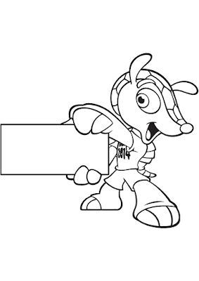 Desenhos para Colorir e Imprimir: Desenhos do Fuleco para colorir e ...