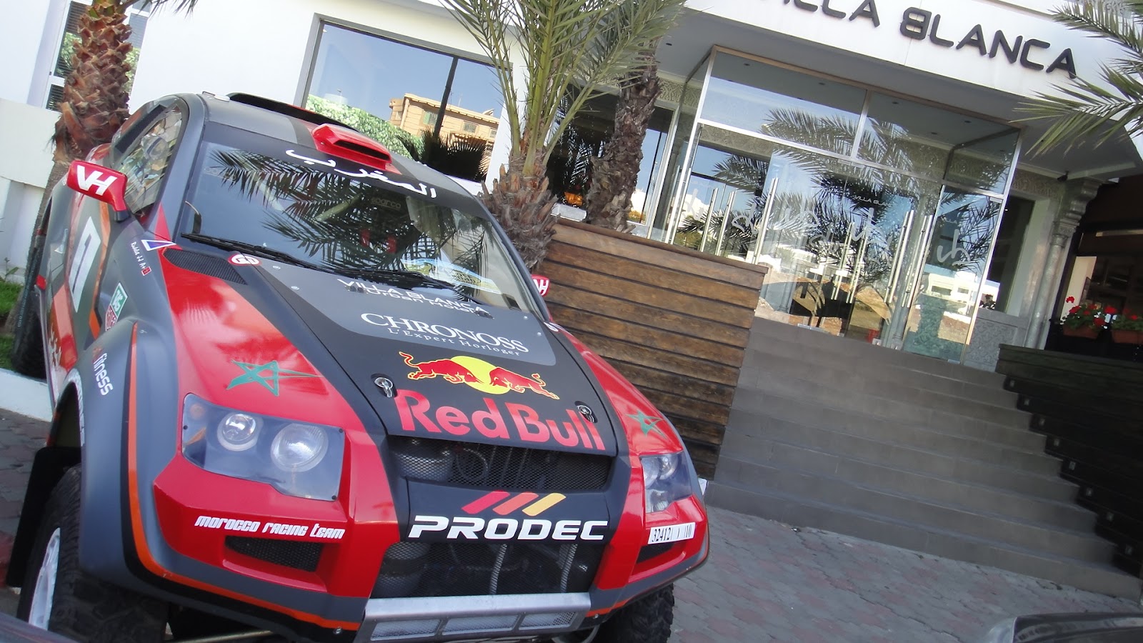 Red Bull Maroc partenaire du Morocco Racing team: Red Bull Maroc