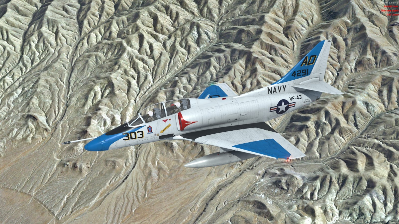 IndiaFoxtEcho Visual Simulations: TA-4 Skyhawk for P3Dv4.4 version 1.07 ...