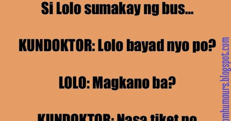 Random Humours: Naloko si Lolo Random Humours: Naloko si Lolo