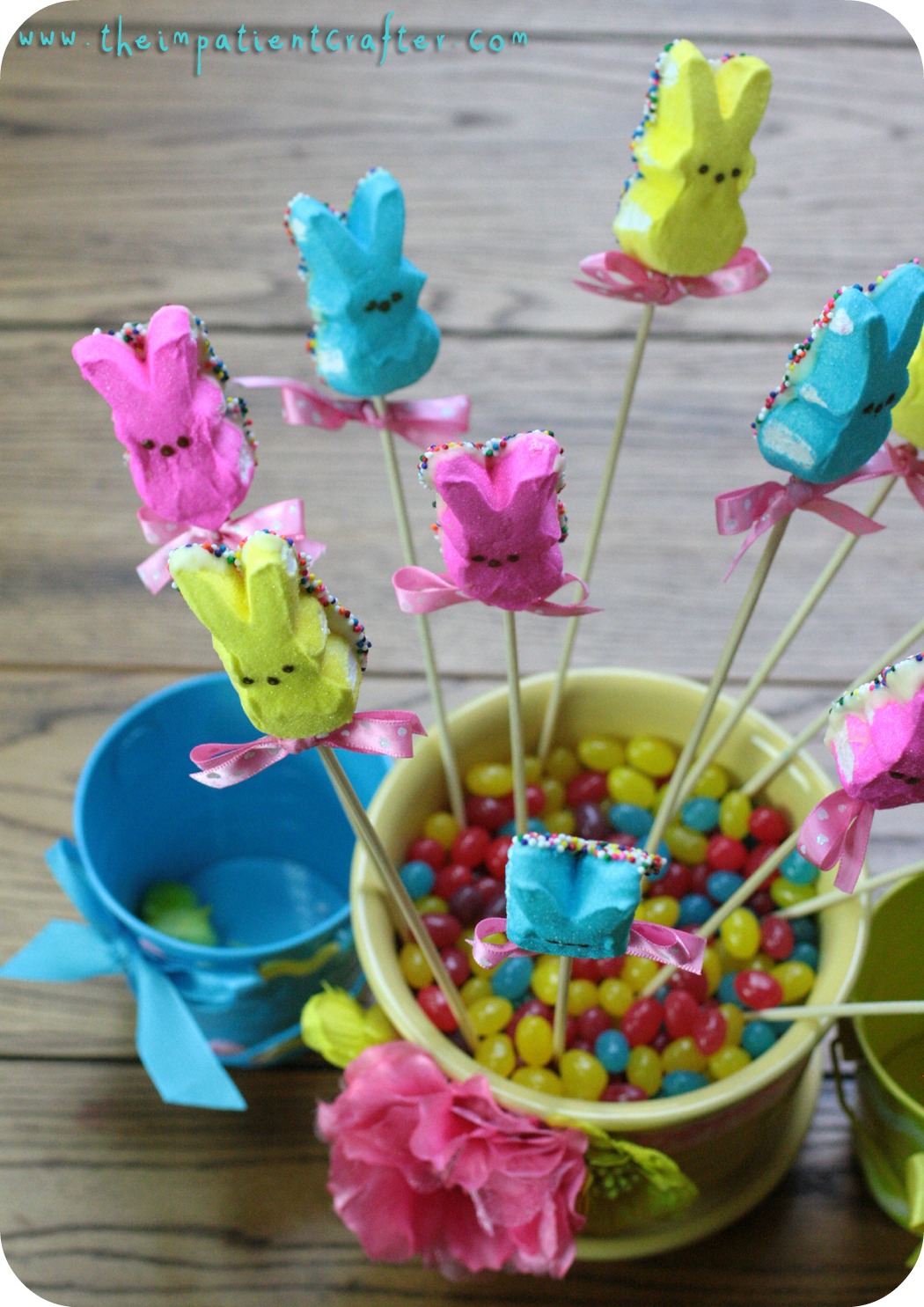 The Impatient Crafter : DIY Peeps Easter Bouquet