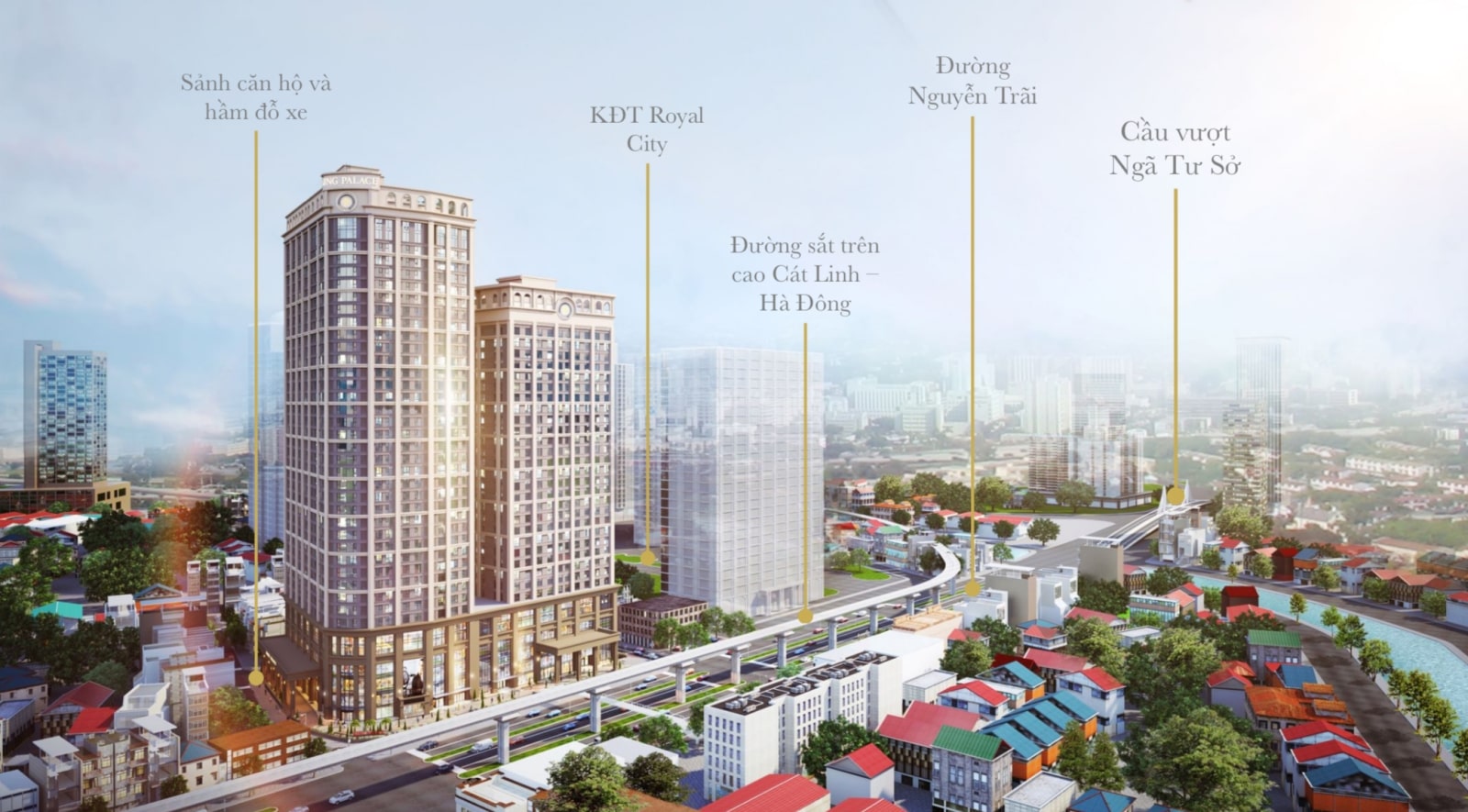 Tòa nhà văn phòng cho thuê King Building Quận Đống Đa