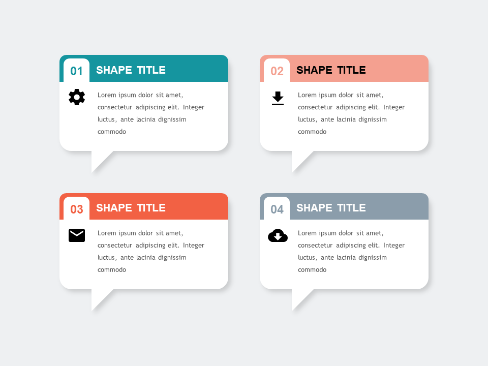 Comment Massage PowerPoint Templates - PowerPoint Free