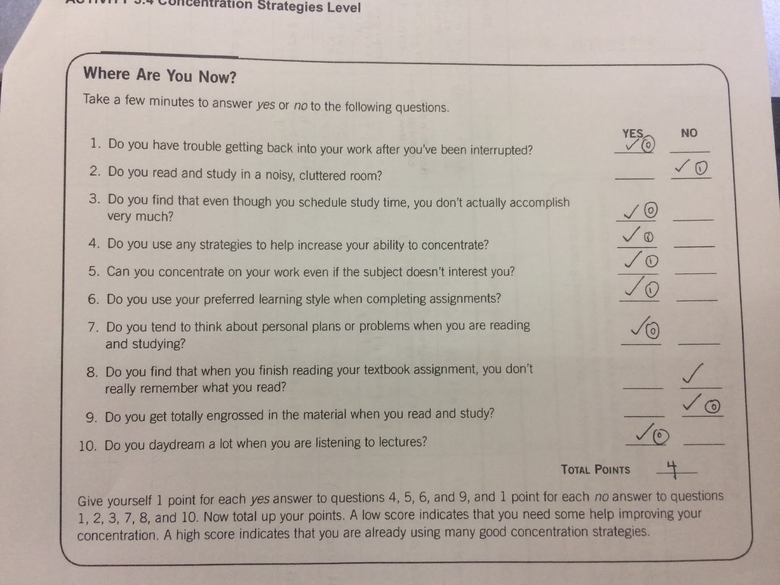 Topic 5:Memory,Learning & Improving Concentration