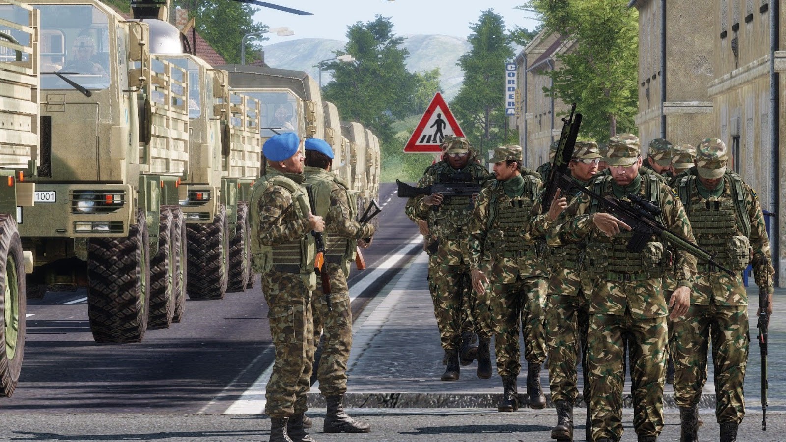 ARMA の軍を追加する Arma 3 用 Project RACS MOD で移動する歩兵や戦車部隊の画像が公開 | 弱者の日記 ...