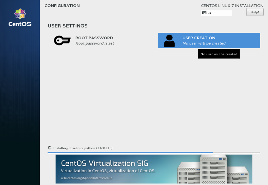 CentOS 7 Installation - Andika Adi Prasetyo