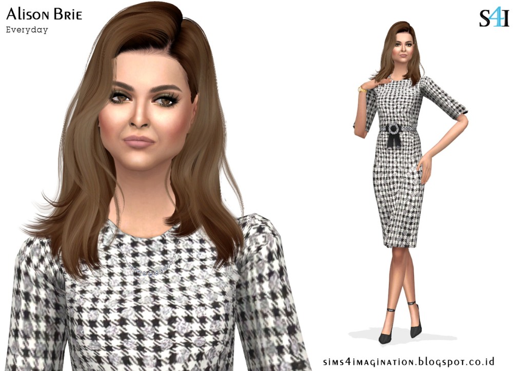 My Sims 4 CAS: Maria Menounos - Imagination Sims 4 CAS