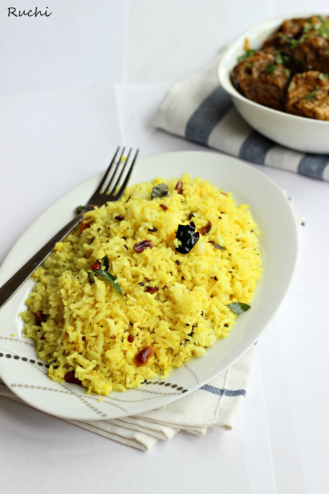RUCHI: Lemon rice