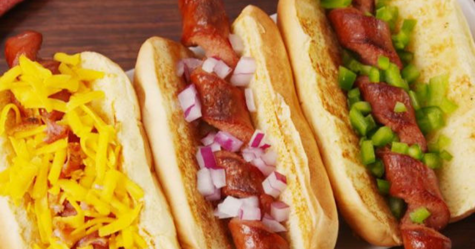 Spiral Hot Dogs - Nabila Kitchen