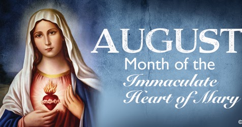 Did You Know? AUGUST is the Month of the Immaculate Heart of Mary ...