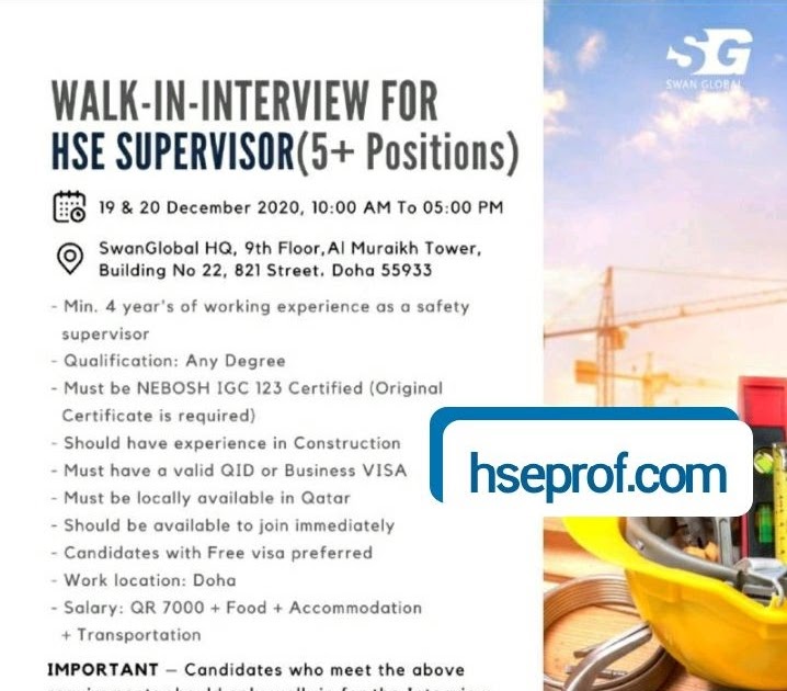 HSE Insider : ( 08 ) HSE/EHS/SAFETY JOB VACANCIES/OPPORTUNITIES ...