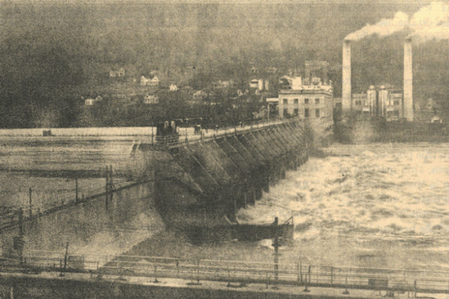 Industrial History: 1967 TVA Nickajack Dam replaced 1913 Hales Bar Dam ...