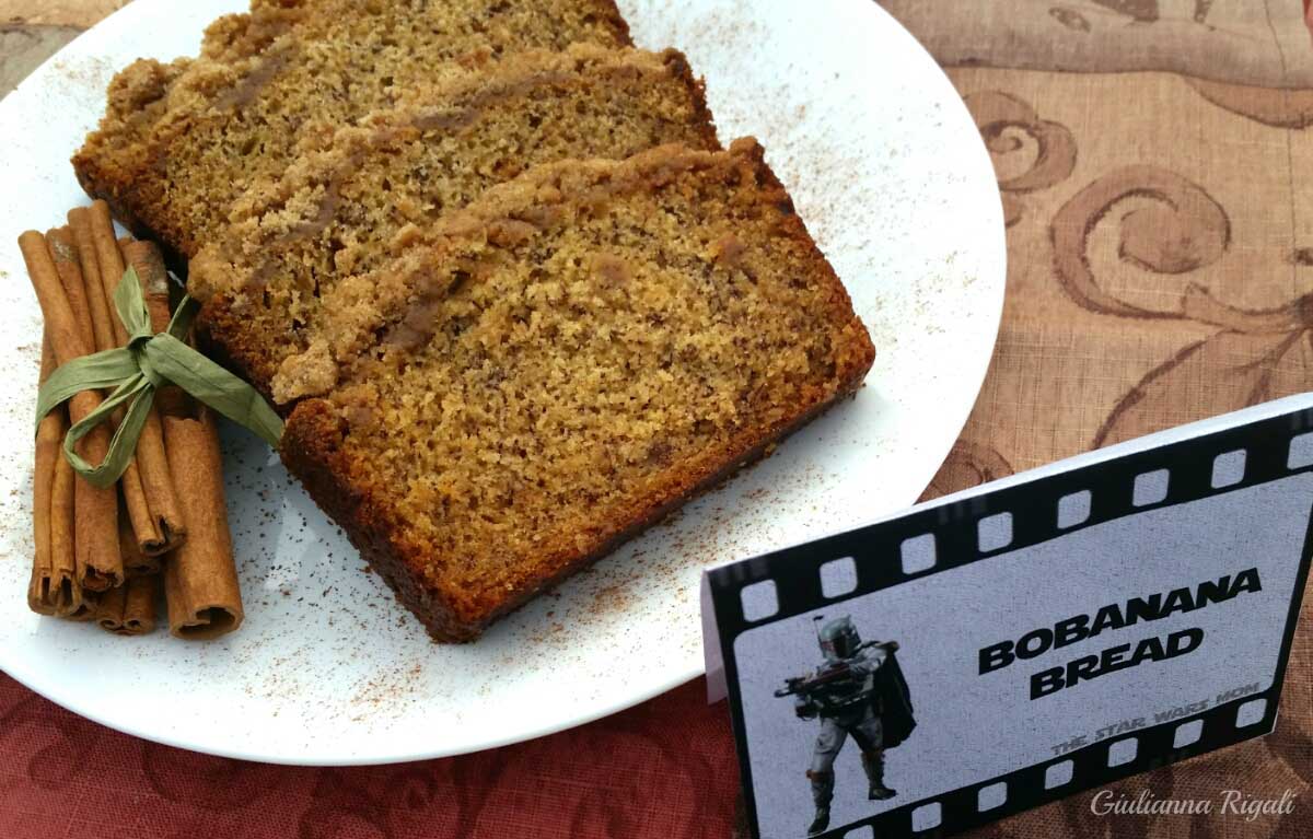 Bobanana Bread AKA Banana Bread Boba Fett Style - The Barely Italian