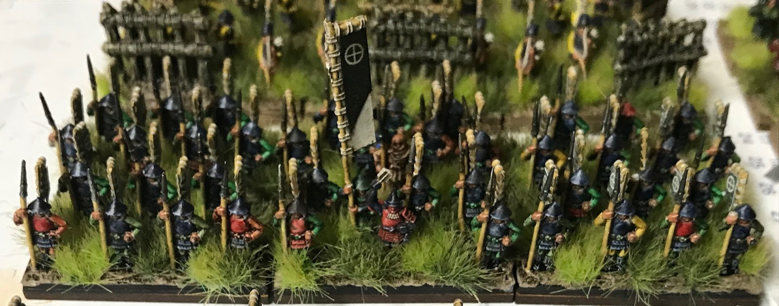 The mountain of lead and gamer's A.D.D.: 10mm Samurai Army Pics