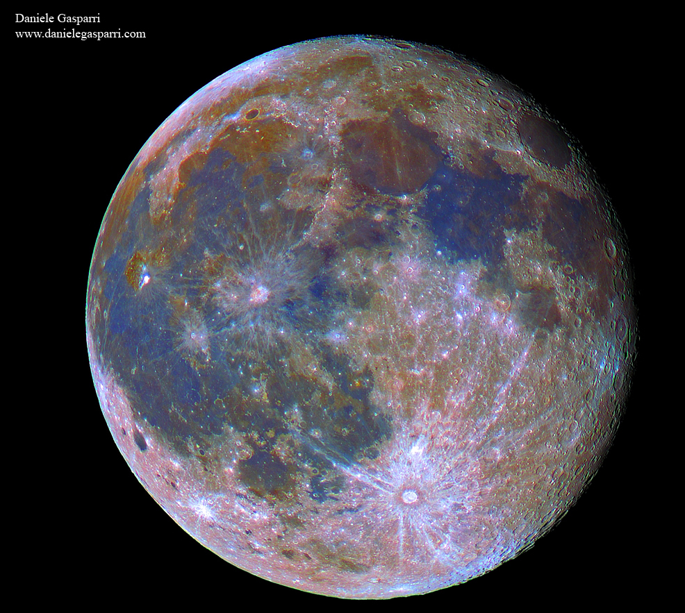 Astronomia per tutti, dal deserto di Atacama: La mineral Moon: i colori ...