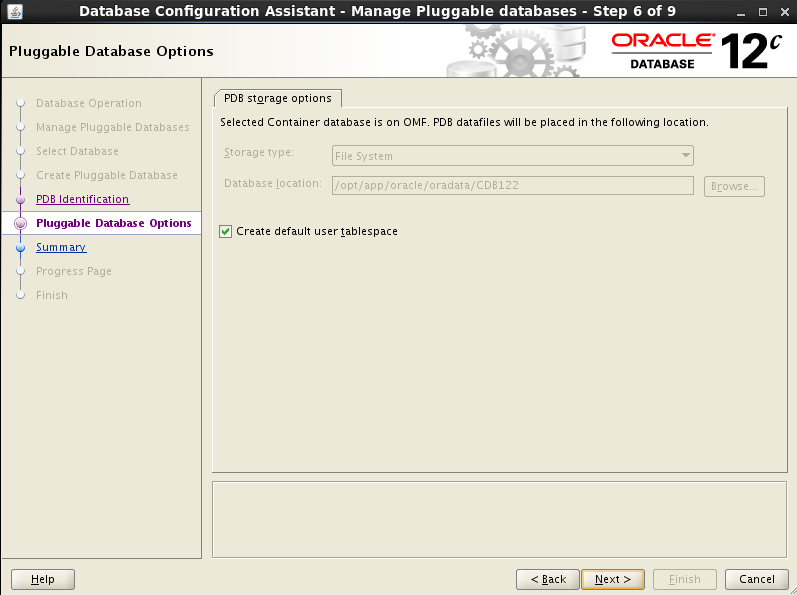 A! Help: First Look at 12.2 (12.2.0.1) Installation, CDB & PDB Creation