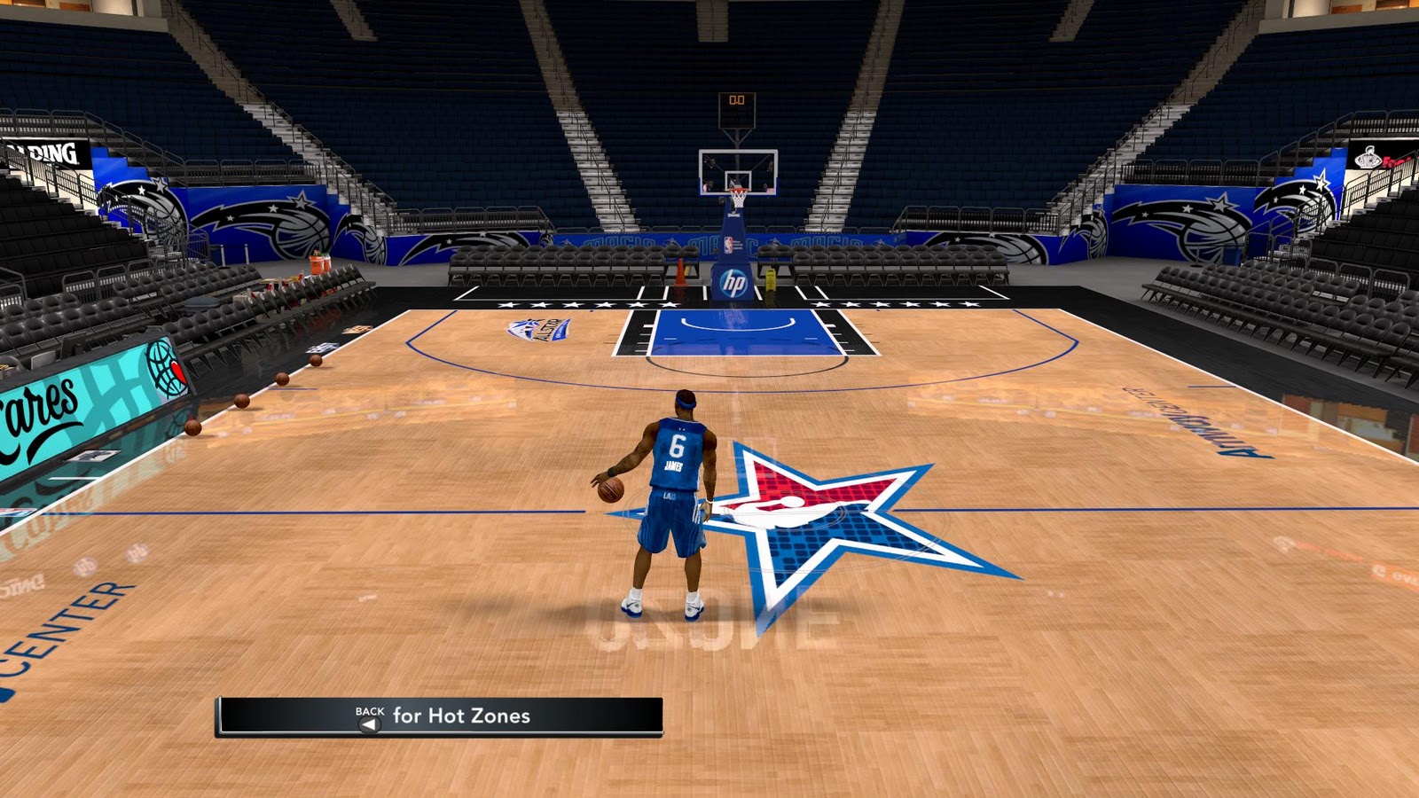 2K Sports NBA 2K12 Patches: 2012 ALLSTAR ORLANDO FLOOR AND STADIUM