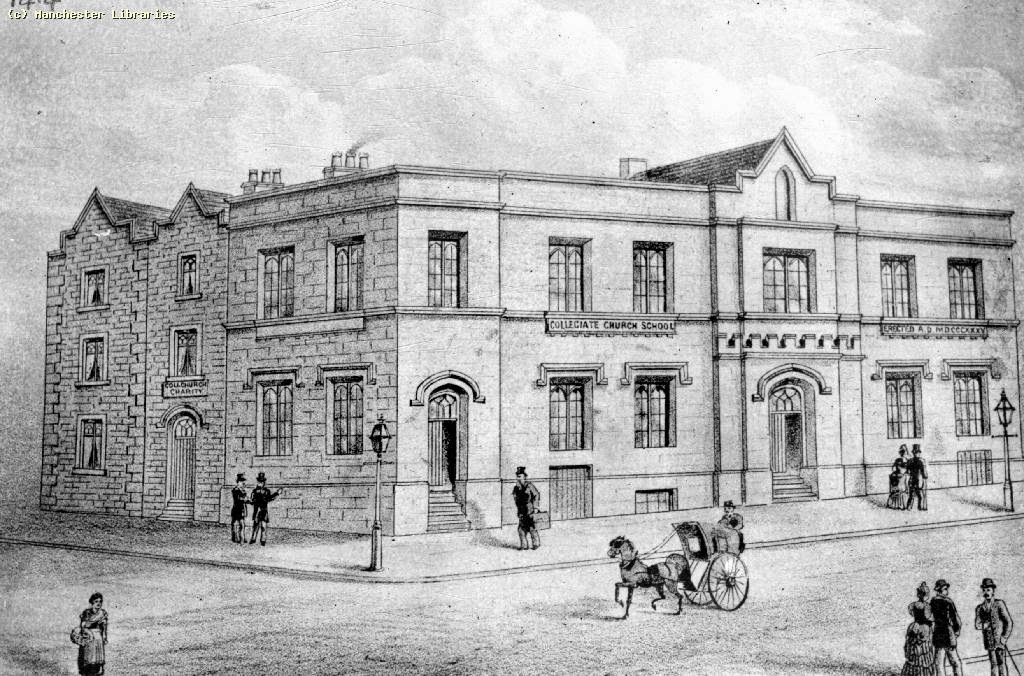 Andrew Simpson: On the corner of Todd Street & Long Millgate, now a ...