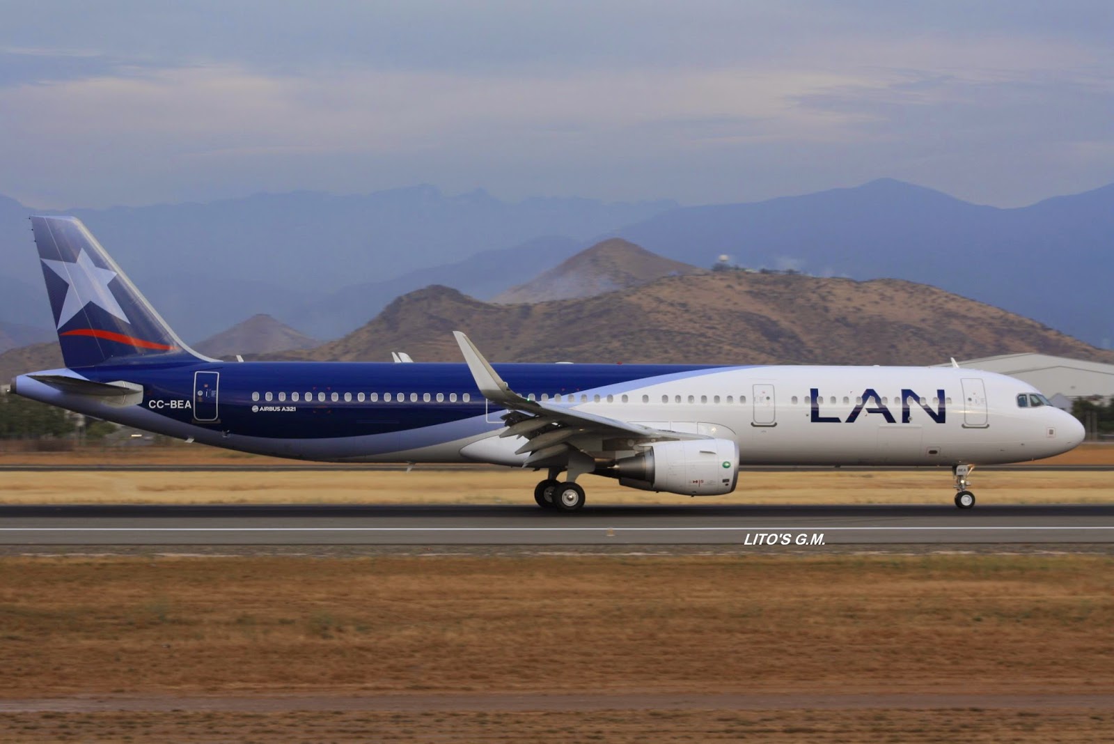 AndeSpotters: Llegada del primer Airbus A321 de LAN Airlines al ...