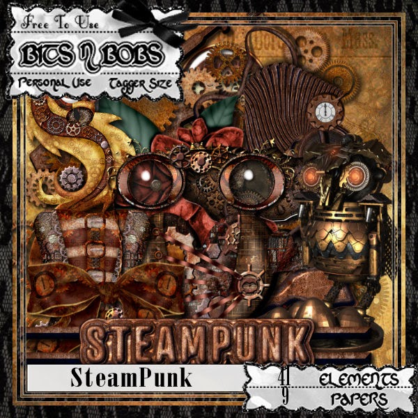 Bits N Bobs: Steampunk kit freebie