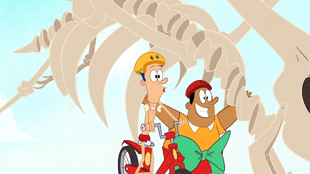 Shirtless Drawn Cartoon Boys & Men: Shirtless Blake Myers in Get Blake!