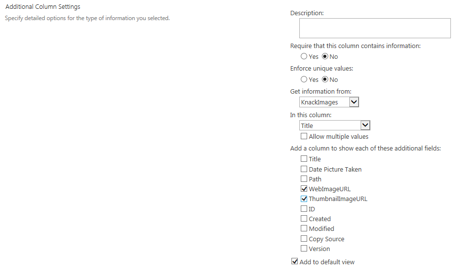 Steve's SharePoint Nuggets: Using SharePoint Picture Library thumbnail ...