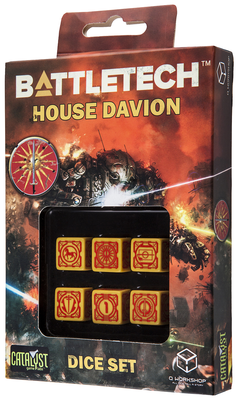 ACD Distribution Newsline: New from Q-Workshop! Battletech Dice Sets!