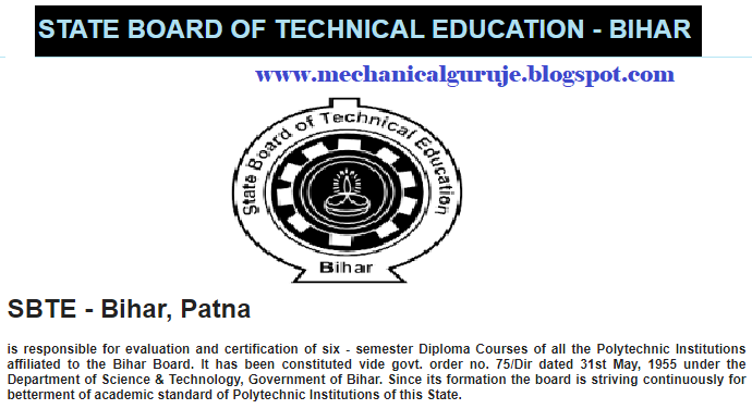 SBTE 1st Semester Mechanical Engineering Practical Paper PDF, Download from here, Bihar ...