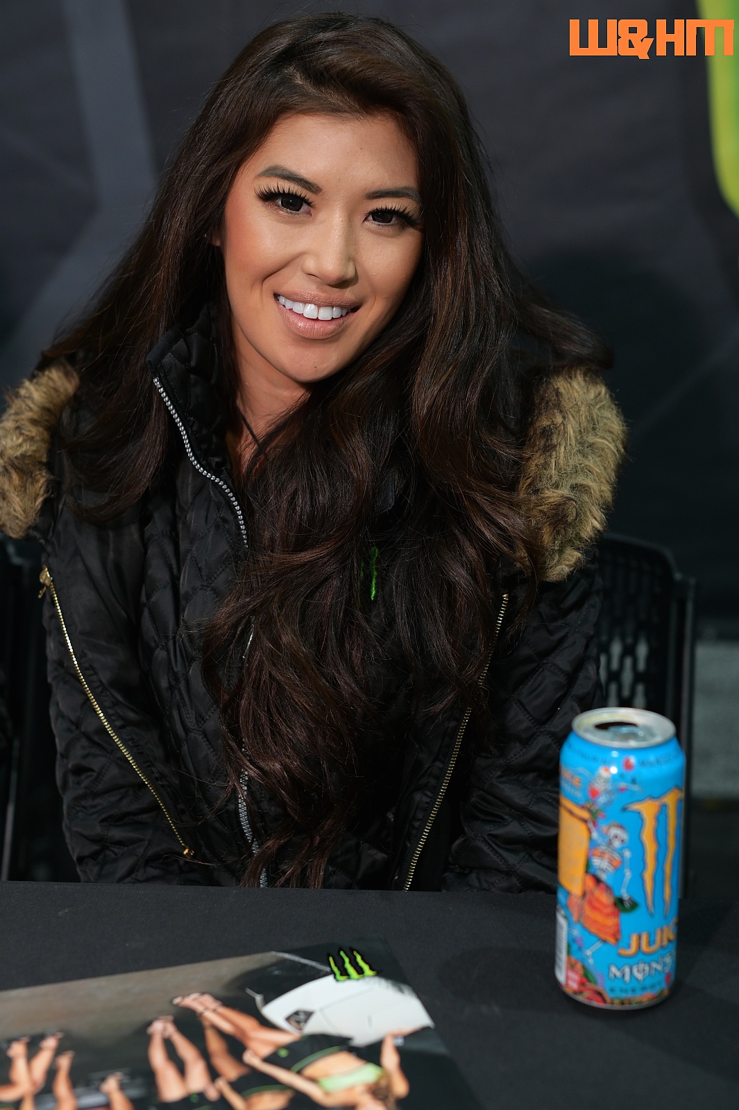 Sweet x 4 The Monster Energy Models at LA Autoshow 2019, by W&HM #laas2019