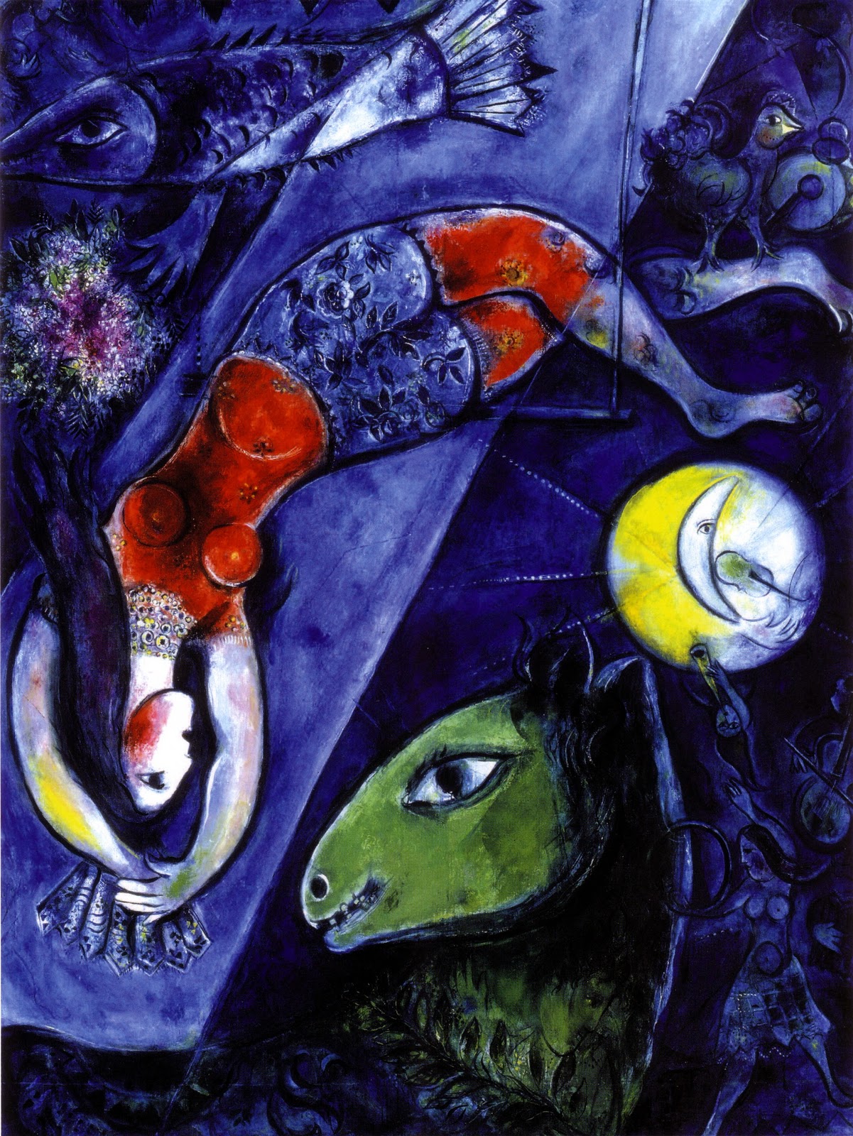le promeneur du 68: Marc Chagall : "Poésie et rêve" à Riegel am Kaiserstuhl