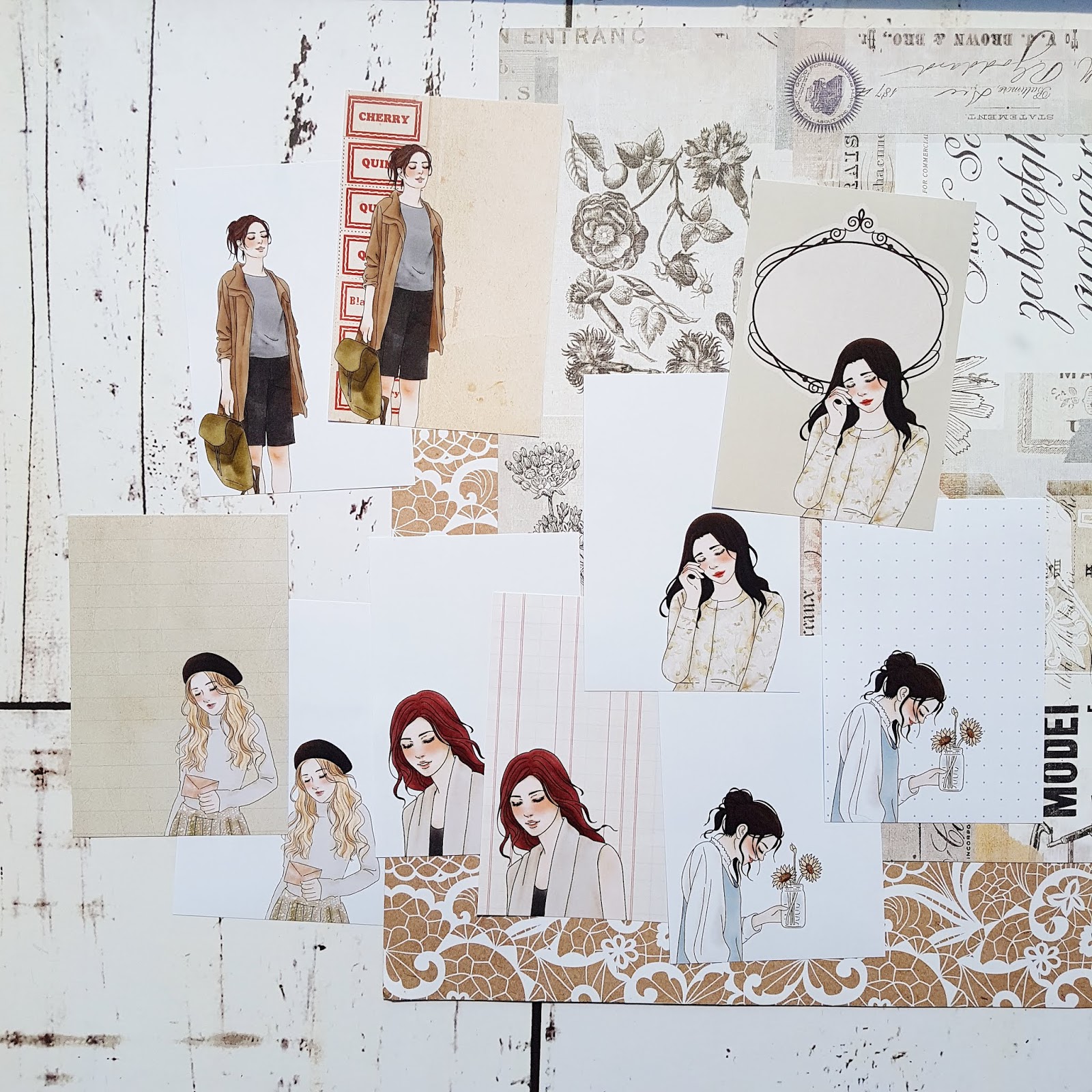 Love Story Note Paper Set