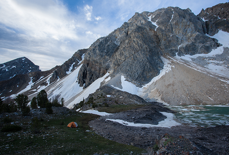 Ramblings: Morning at Pass Lake, Lost River Range, Idaho
