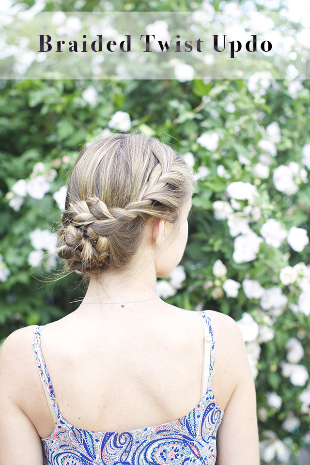 Braided Updo Tutorial - Michaela Noelle Designs