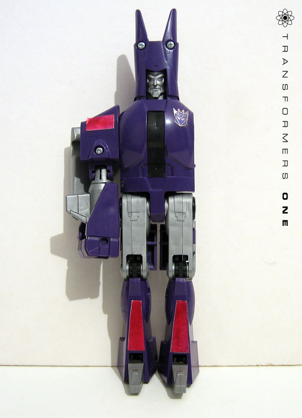 Transformers Square One: Hasbro G1 Cyclonus - Figure & Sticker History