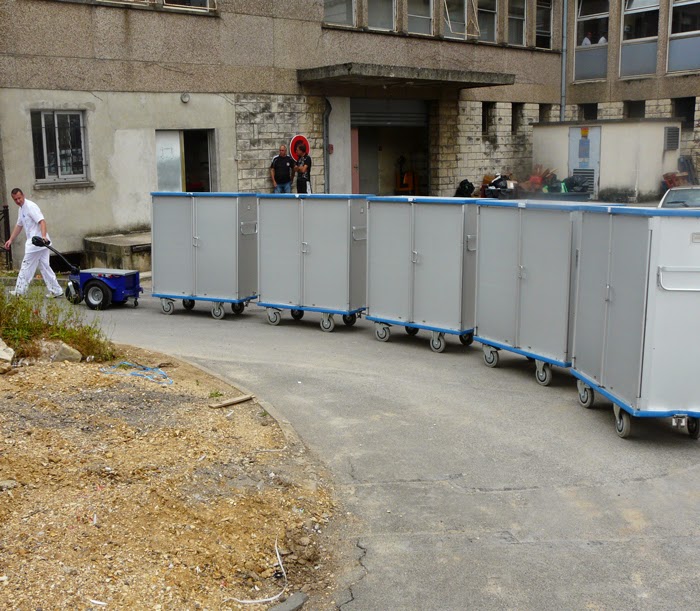 Cart movers Zallys : Zallys M4 electric cart pusher