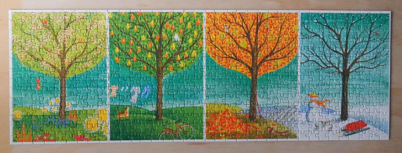 Jigsaw Puzzle Love: Four Seasons