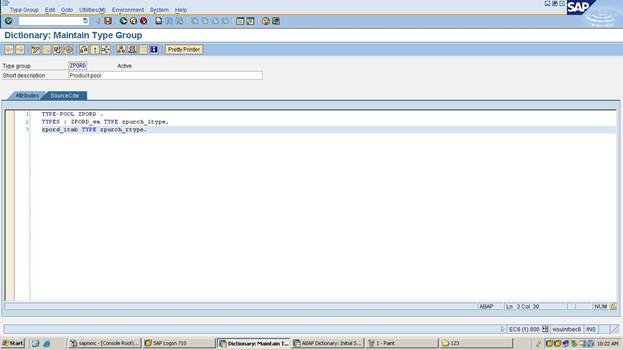 SAP-ABAP: Example for creating Global Class
