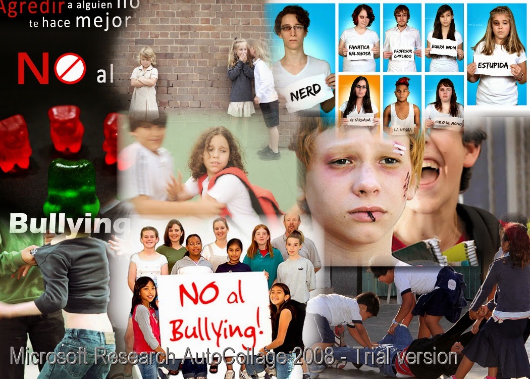 yessenia castro: Collage sobre el Bullying