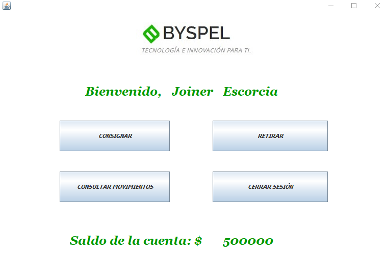 Crear Cajero automático con JAVA | Retirar, Consignar, Movimientos