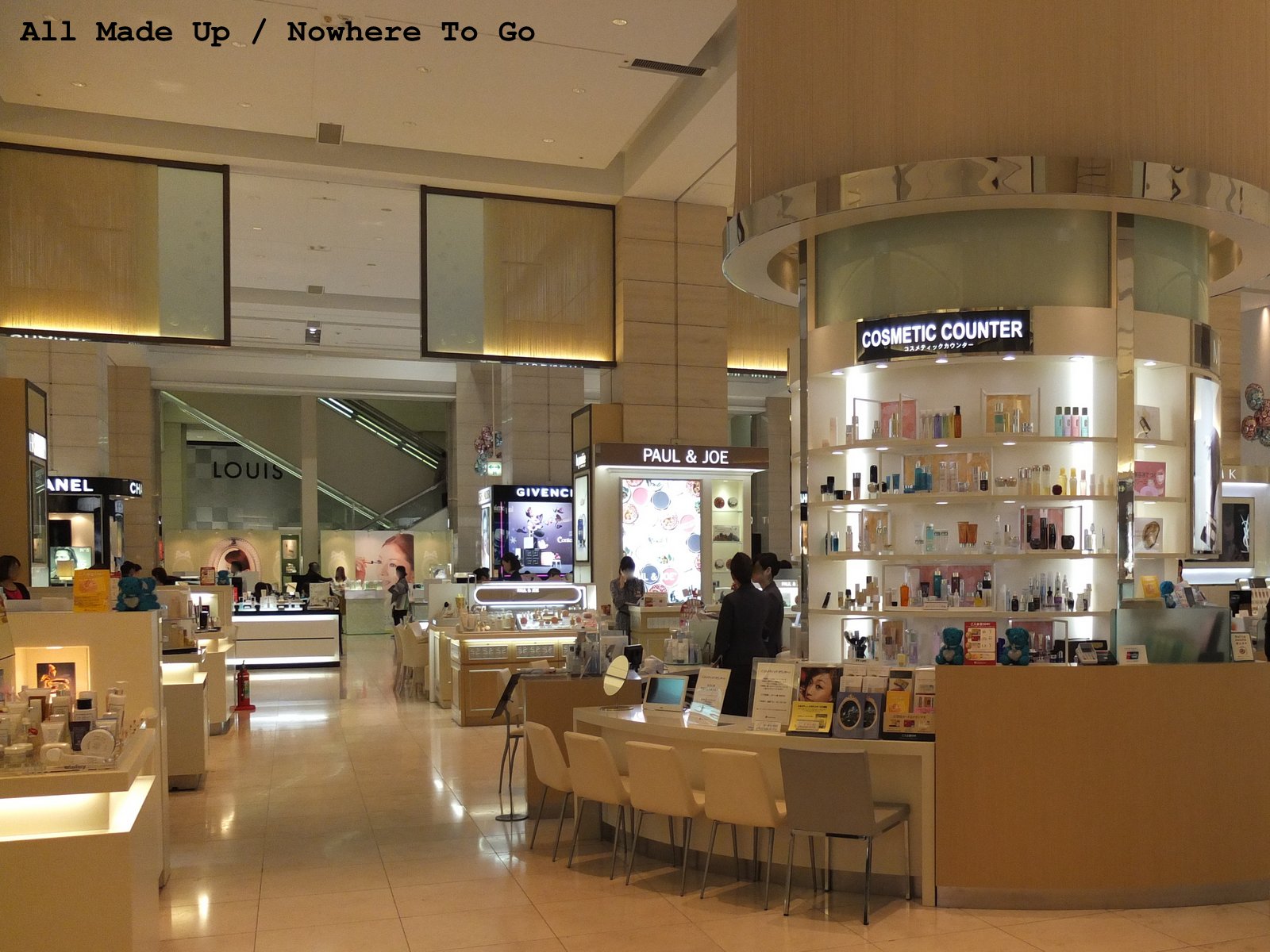 All Made Up / Nowhere To Go: Beauty Destination: Tokyo Department ...