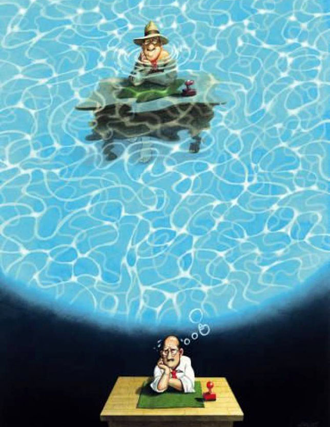 Artist of the day: Artist of the day, January 11: Gerhard Haderer ...