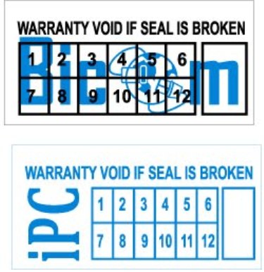 CETAK STICKER LABEL/WARRANTY SEAL: STICKER GARANSI/WARRANTY