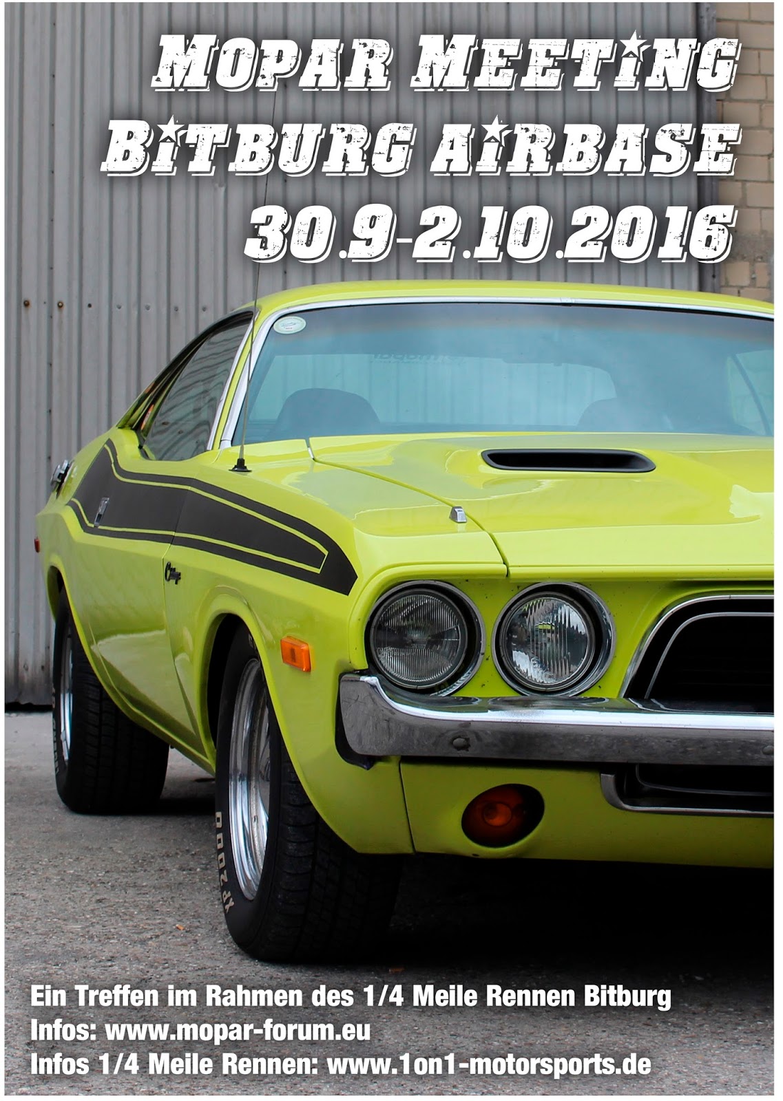 Rostpartikel : Bitburg 1/4 Meile / Mopar Forums Treffen zum ...