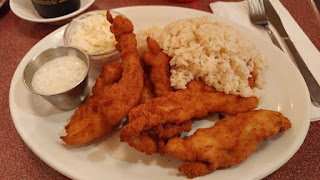 Breaded Chicken Fingers With Rice | Streaming Food